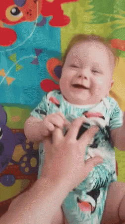 Tickle Belly Baby Laugh GIF | GIFDB.com