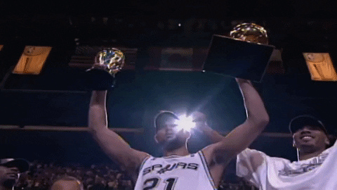 Tim Duncan Spurs Nba Victory GIF | GIFDB.com