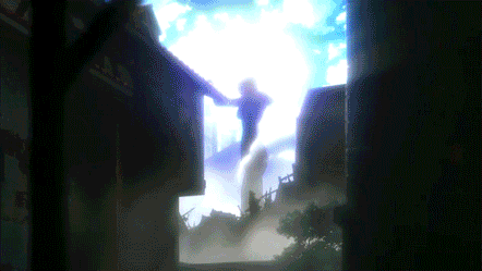 Titan Attack In Aot GIF | GIFDB.com