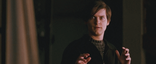 Tobey Maguire Scared Reaction GIF | GIFDB.com