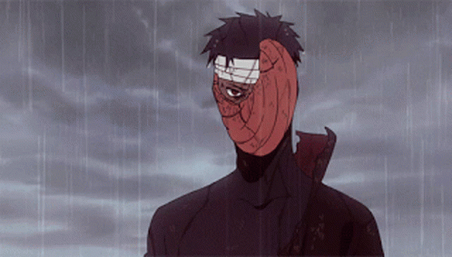 Tobi Obito Uchiha Broken Mask GIF | GIFDB.com