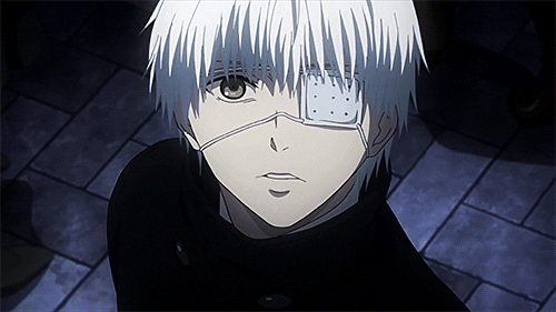 Tokyo Ghoul Ken Kaneki Shocked GIF | GIFDB.com
