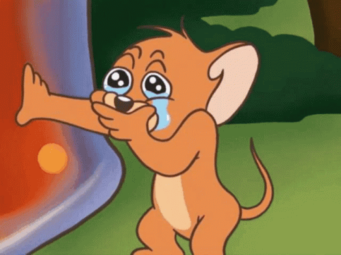 Tom And Jerry Crying Holding It In Meme GIF | GIFDB.com