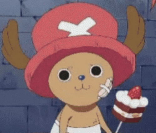 Tony Tony Chopper Eating Cake GIF | GIFDB.com