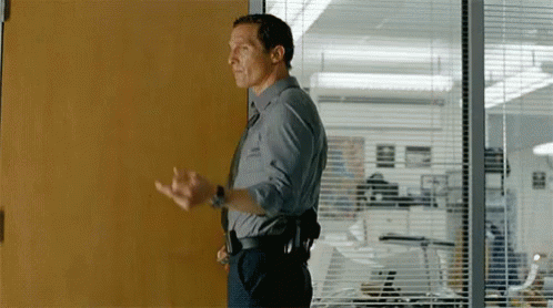 True Detective Rustin Cohle Middle Finger GIF | GIFDB.com