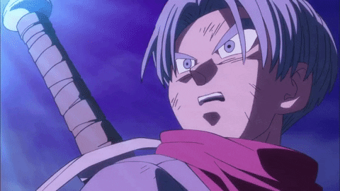 Trunks Dragon Ball Shocked What Is That GIF | GIFDB.com