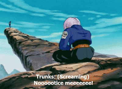 Trunks Dragon Ball Vegeta Screaming GIF | GIFDB.com