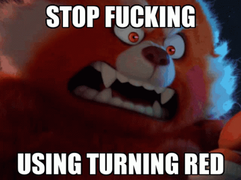 Turning Red Gif File 1878kb GIF | GIFDB.com