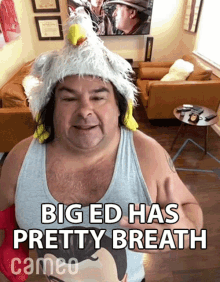 Tv Star Big Ed Has Pretty Breath GIF | GIFDB.com