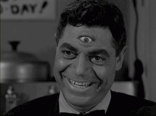 Twilight Zone Third Eye Laughing Scary GIF | GIFDB.com