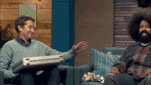 Two Men Holding Hands Take A Bow GIF | GIFDB.com