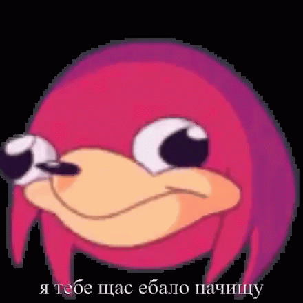 Ugandan Knuckles Talking Glitch Pixel Meme GIF | GIFDB.com