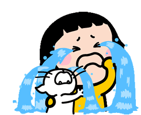 Ugly Cry Cat Girl At The Same Time GIF | GIFDB.com