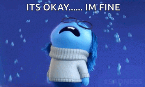 Ugly Cry Its Okay Im Fine Sad Sadness GIF | GIFDB.com