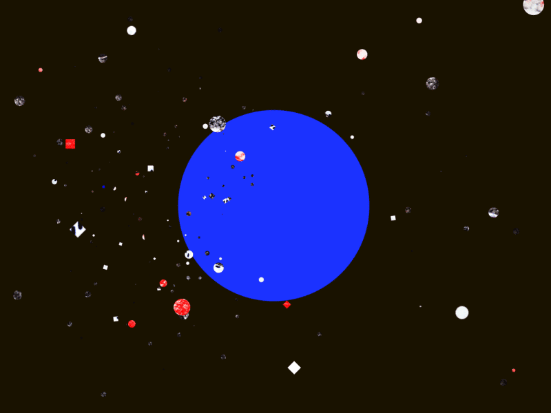 Universe Planets Space Glitch GIF | GIFDB.com