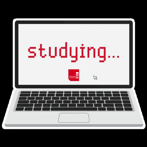 University Studying Online Laptop GIF | GIFDB.com
