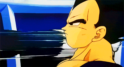 Vegeta Dodging Punch GIF | GIFDB.com