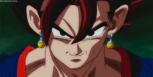 Vegito Blue Super Saiyan Transformation GIF | GIFDB.com
