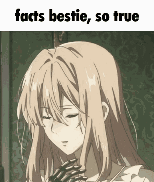 Violet Evergarden Anime Facts Bestie GIF | GIFDB.com