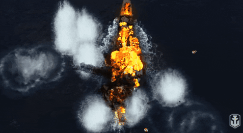 Warship Exploding GIF | GIFDB.com