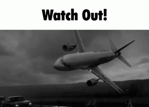 Watch Out Explosion Plane Crash GIF | GIFDB.com