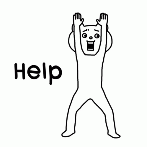 Waving Help Hands GIF | GIFDB.com