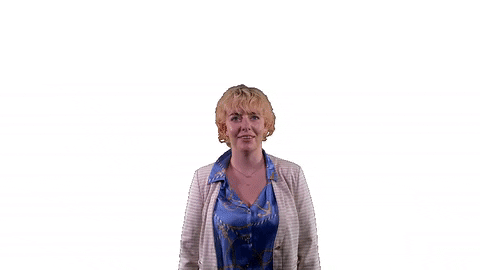 Waving Woman Disappear GIF | GIFDB.com