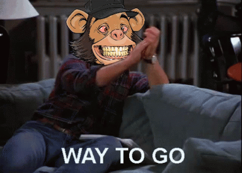 Way To Go Monkey GIF | GIFDB.com