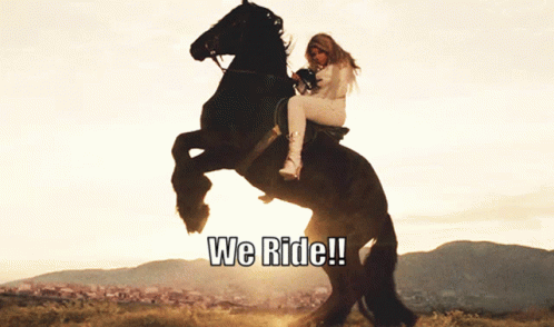 We Ride Horse Rearing GIF | GIFDB.com