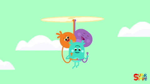 Weeee Super Simple Cartoon GIF | GIFDB.com