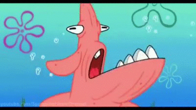 Weird Sea Creature Patrick Star GIF | GIFDB.com