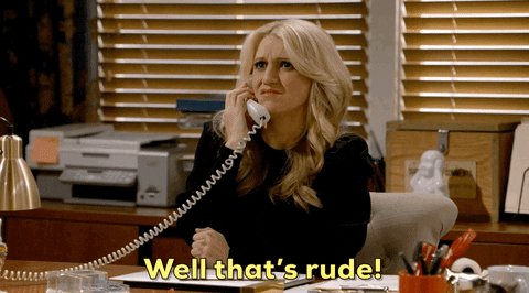 Well That's Rude Talking On Phone GIF | GIFDB.com