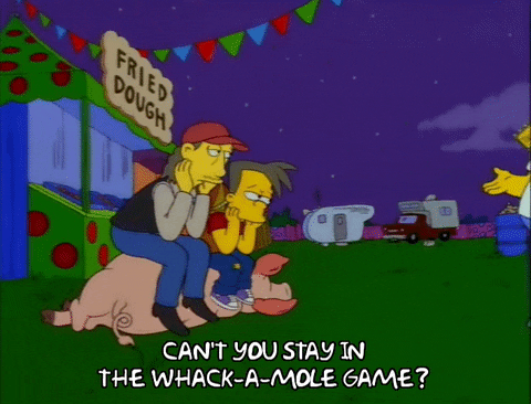 Whack A Mole The Simpsons Meme GIF | GIFDB.com
