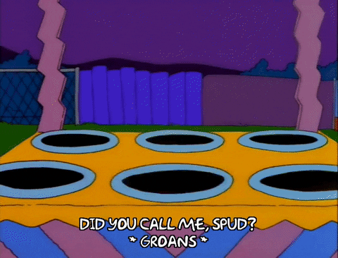 Whack A Mole The Simpsons Scene GIF | GIFDB.com