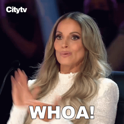Whoa I'm Amazed Clapping Trish Stratus GIF | GIFDB.com