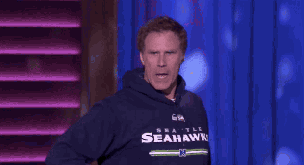 Will Ferrell Throw Glitter GIF | GIFDB.com