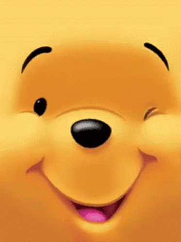 Winnie The Pooh Winky Face GIF | GIFDB.com