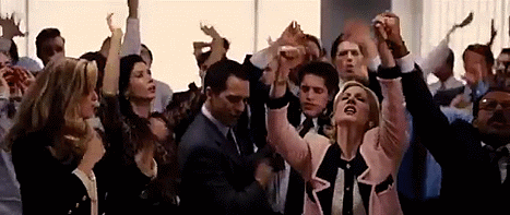 Wolf Of Wall Street Characters Partying GIF | GIFDB.com