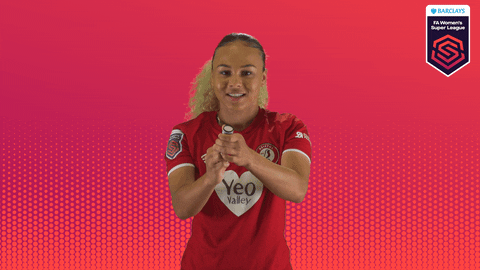 Woman Footballer Celebrate With Party Popper GIF | GIFDB.com
