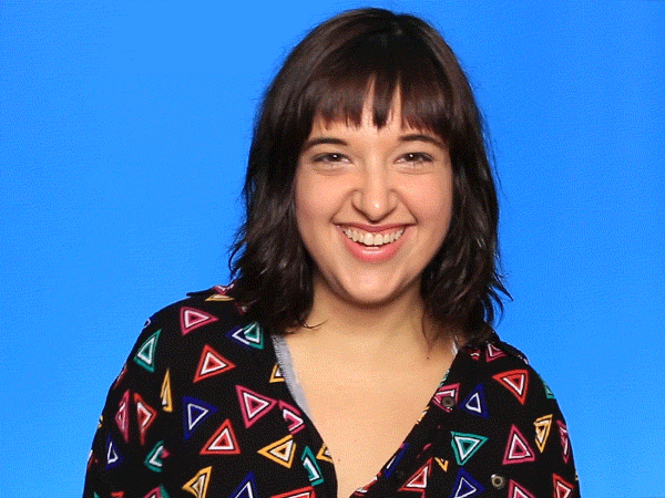 Woman Sudden Happy Then Sad Reaction GIF | GIFDB.com