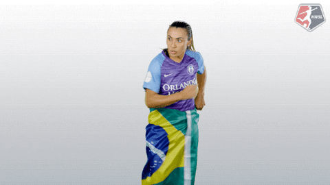 Woman Wearing Brazil Flag GIF | GIFDB.com
