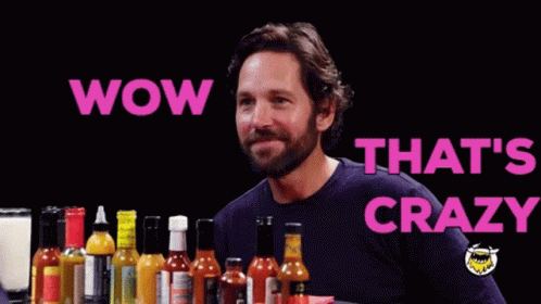 Wow That's Crazy Paul Rudd GIF | GIFDB.com