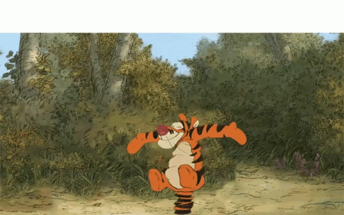 Yahoo Tiger Bouncing Off GIF | GIFDB.com