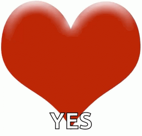 Yes Beating Red Heart GIF | GIFDB.com