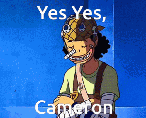 Yes Yes Cameron One Piece Ussop GIF | GIFDB.com