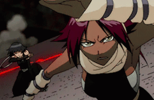 Yoruichi Angry Soifon Teamwork Fail Bleach Anime GIF | GIFDB.com