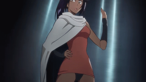 Yoruichi Shihōin Bleach Thousand Year Blood War Anime GIF | GIFDB.com