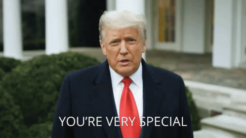 You Are Very Special Donald Trump Meme GIF | GIFDB.com