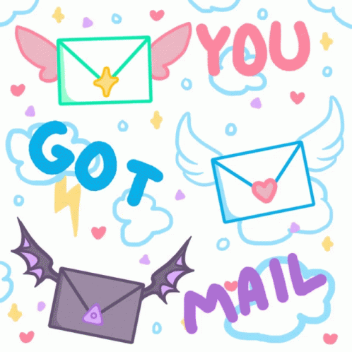You Got Mail Email Cute GIF | GIFDB.com
