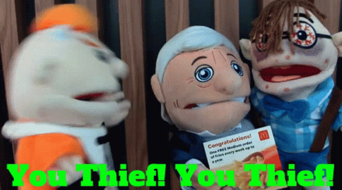 You Thief Muppet Angry GIF | GIFDB.com
